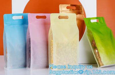Cina Stand Up Food Bags,Zip Lock Food Storage Bags for Packaging Products,Herbs,Snack,Tea,Spices,Pet Food and Soaps in vendita