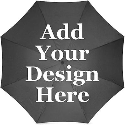 Cina Logo Text Photo Image Name Picture DIY Personalized Custom Monogrammed Design Sun/Rain All Weather Folding Foldable in vendita