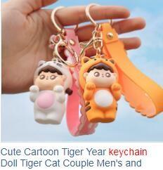 China Cartoon Bear Keychain Cute Crystal Keychain Suitable for Car Keys Bag Ornaments Decoration Gifts Suitable for Women for sale