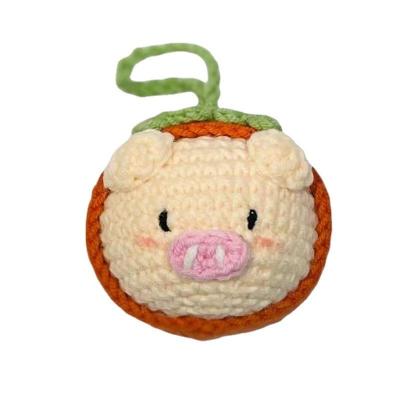 Cina DIY Ornament Baby Molar Teether Accessories Color Crochet Bear Baby Molar Bracelet Stall Toy in vendita