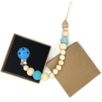 Cina DIY Ornament Baby Molar Teether Accessories Color Crochet Bear Baby Molar Bracelet Stall Toy in vendita