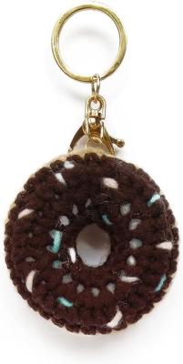Cina Crochet Plush Keychain - Keychain Accessory Handmade Bag Charm Key Chain Car Keyring Charm Handbag Bag Purse Pendant in vendita