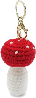 Cina Crochet Plush Keychain - Keychain Accessory Handmade Bag Charm Key Chain Car Keyring Charm Handbag Bag Purse Pendant in vendita