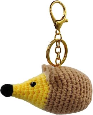 Cina Crochet Plush Keychain - Keychain Accessory Handmade Bag Charm Key Chain Car Keyring Charm Handbag Bag Purse Pendant in vendita