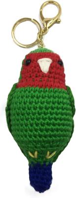 Cina Crochet Plush Keychain - Keychain Accessory Handmade Bag Charm Key Chain Car Keyring Charm Handbag Bag Purse Pendant in vendita