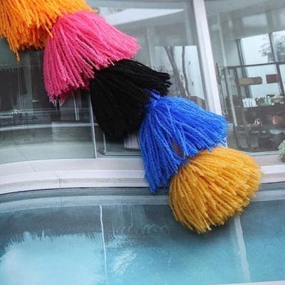 Cina Cute Pom Pom Tassel Boho Purse Charms For Handbags Backpack Keyring Keychain Waist Chain For Women in vendita