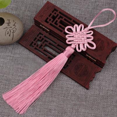 Cina Cute Pom Pom Tassel Boho Purse Charms For Handbags Backpack Keyring Keychain Waist Chain For Women in vendita