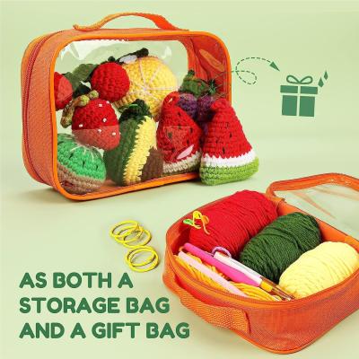 China Beginner Crochet Kit - Hand-Crochet, Decorative Keychain, Crochet Kit for Beginners with Step-by-Step Instruction for sale