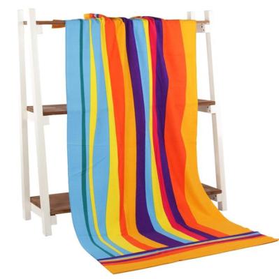 Cina Microfiber Sunflowers Beach Towel, Autumn Flower Sunset Beach Towels Oversized, Super Soft Quick Dry Bath Towel in vendita