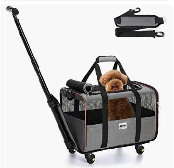 Cina Cat/Dog/Pet/Puppy Carrier,Top Load Pets Travel Carriers for Cats Dogs with Shoulder Strap & Removable Mat,Mesh Cat in vendita