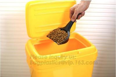 Cina Dog Food Storage Container Large Airtight PET Food Container Measuring Cup 19lb/33qt Plastic Cat Dog Treat Containe in vendita
