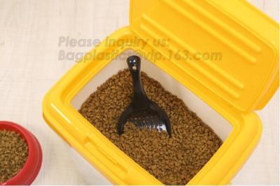 Cina Dog Food Storage Container Large Airtight PET Food Container Measuring Cup 19lb/33qt Plastic Cat Dog Treat Containe in vendita