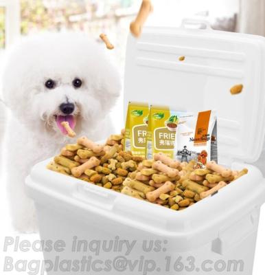 Cina Dog Food Storage Container Large Airtight PET Food Container Measuring Cup 19lb/33qt Plastic Cat Dog Treat Containe in vendita