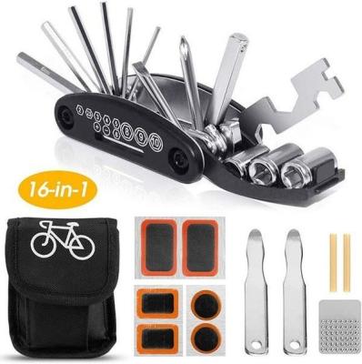 Cina Bike Repair Tool Kit - 16 in 1 Bicycle Multitool Mountain Bike Tool Cycling Maintenance, Bike Hex Key Wrench in vendita
