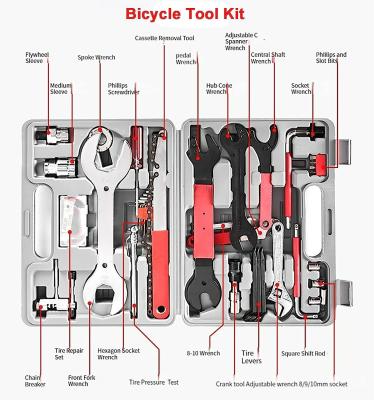 Cina Bike Repair Tool Kit - 16 in 1 Bicycle Multitool Mountain Bike Tool Cycling Maintenance, Bike Hex Key Wrench in vendita