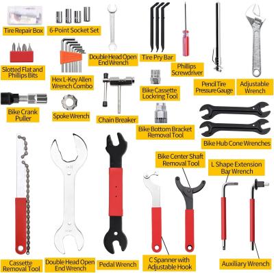 Cina Bike Repair Tool Kit - 16 in 1 Bicycle Multitool Mountain Bike Tool Cycling Maintenance, Bike Hex Key Wrench in vendita