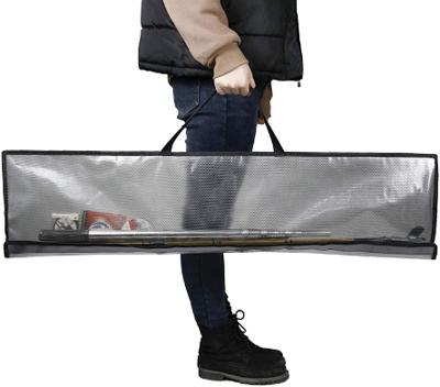 Cina Fishing Rod Case Three Layers Fishing Rod Bag Oxford Folding Fishing Pole Bag Outdoor Waterproof Tackle Storage in vendita
