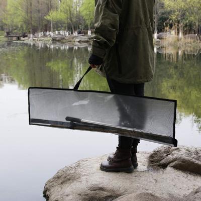 Cina Fishing Rod Case Three Layers Fishing Rod Bag Oxford Folding Fishing Pole Bag Outdoor Waterproof Tackle Storage in vendita