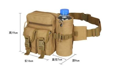 Cina Tactical Waist Bag Military Fanny Pack, Utility Belt With Water Bottle Holder, Suitable For Hiking Mountaineeri in vendita