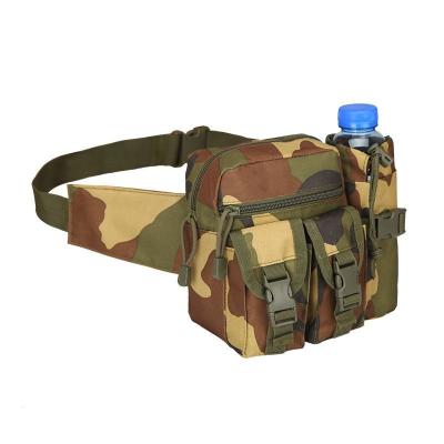 Cina Tactical Waist Bag Military Fanny Pack, Utility Belt With Water Bottle Holder, Suitable For Hiking Mountaineeri in vendita