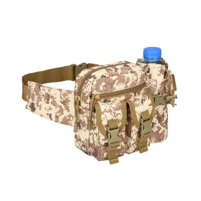 Cina Tactical Waist Bag Military Fanny Pack, Utility Belt With Water Bottle Holder, Suitable For Hiking Mountaineeri in vendita