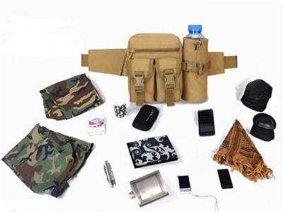 Cina Tactical Waist Bag Military Fanny Pack, Utility Belt With Water Bottle Holder, Suitable For Hiking Mountaineeri in vendita