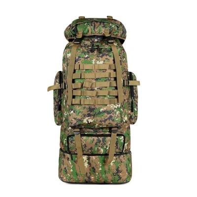 중국 Tactical Backpack 100L Camouflage Bag, Rucksack Tactical MOLLE Pack For Backpacking Hiking Camping Hunting 판매용