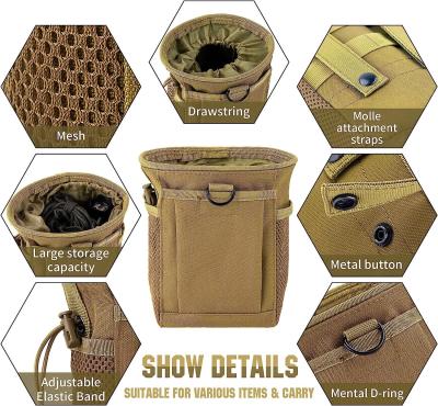Cina Outdoor Tactical Hunting Pouch, Dump Pouch Ammo Pouch Utility Belt Hip Waist Bag For Outdoor Supplies in vendita
