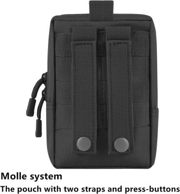 Cina Molle Pouche, 5pc Tactical Molle Pouches Gadget EDC Pouch Hanging Waist Pocket For Hunting Sport Black in vendita