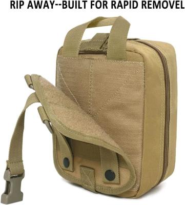 Cina 1000D Molle Ifak Pouch Rip Away, Tactical Tear Away Medical Pouch Empty, Military First Aid Pouch Bag Only for Camping in vendita