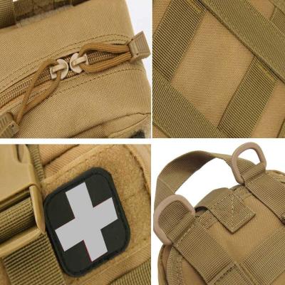 Cina 1000D Molle Ifak Pouch Rip Away, Tactical Tear Away Medical Pouch Empty, Military First Aid Pouch Bag Only for Camping in vendita