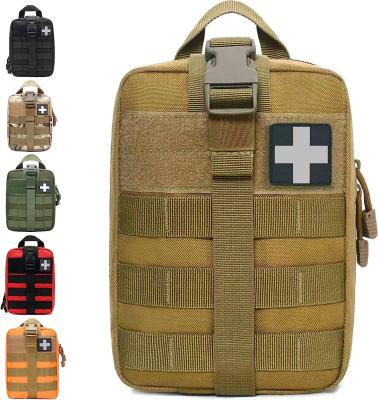 Cina 1000D Molle Ifak Pouch Rip Away, Tactical Tear Away Medical Pouch Empty, Military First Aid Pouch Bag Only for Camping in vendita