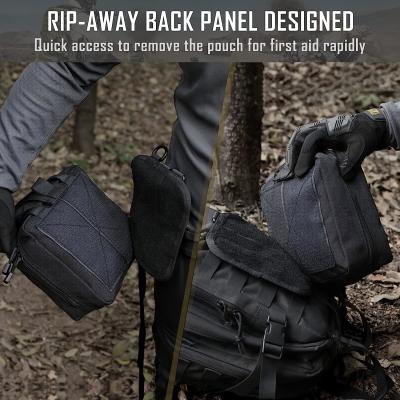 Cina Tactical MOLLE Rip-Away EMT Medical First Aid IFAK Lifesaving Pouch,Outdoor Medical Package,Mountaineering/Climbing Resc in vendita
