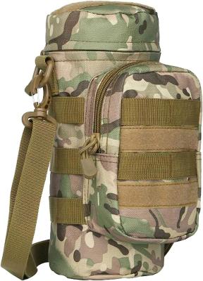 Cina Tactical Molle Water Pouch, Tactical Bottle Holder Military Water Bottle Bag Hydration Carrier H20 Pouch Kettle Pouch in vendita