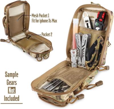 Cina Tactical Molle Utility Pouch, Tool Pouch Tactical Phone Pouches Mini Waist Pouches Medical EDC IFAK Pack Mini Design in vendita