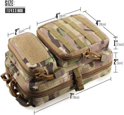 Cina Tactical Molle Utility Pouch, Tool Pouch Tactical Phone Pouches Mini Waist Pouches Medical EDC IFAK Pack Mini Design in vendita