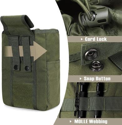 Cina Molle Dump Pouch, Tactical Slingshot Ammo Pouch Foldable Mag Dump Pouch Magazine Utility Roll Up Wiast Bag Drawstring in vendita