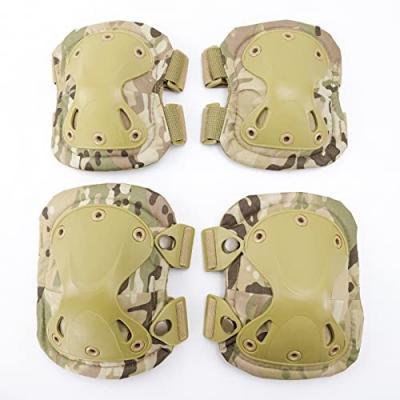 Cina Outdoor Kneepad Riding Protector Tactics Tactical Style Multi-Level Protection Knee Pads, Large Size, Multicam in vendita