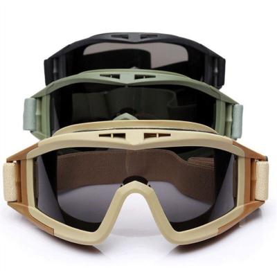 Cina Tactical Airsoft Goggles Anti Fog Military Glasses, Ballistic Safety Goggles For Shooting Hunting in vendita