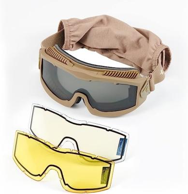 Cina Tactical Airsoft Goggles Anti Fog Military Glasses, Ballistic Safety Goggles For Shooting Hunting in vendita