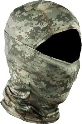 Cina Outdoor Camouflage Tactical Mask Scarf Military Camo Face Mask Bandana Balaclava Hood Headwear Men Women Tactical in vendita