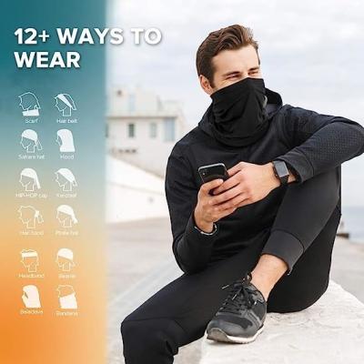 Cina Neck Gaiter Face Mask Scarf Reusable Bandanas Tube UV Protection Headwear Balaclava Outdoor Sport for Men and Women in vendita