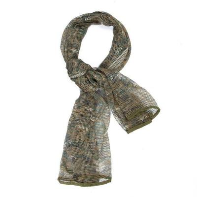 Cina Camouflage Scarves, Sniper Veil Camo Mesh Material Hunting Shemagh Scarf Balaclava Head Neck Cover in vendita