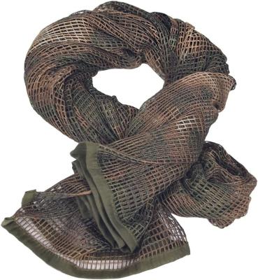 Cina Camouflage Scarves, Sniper Veil Camo Mesh Material Hunting Shemagh Scarf Balaclava Head Neck Cover in vendita