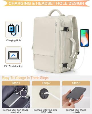 Cina Travel Backpack Flight Airline Approved, Personal Item Bag For Women, Laptop Backpack, Waterproof Sports Casua in vendita