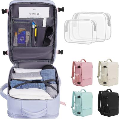 Cina Travel Backpack Flight Airline Approved, Personal Item Bag For Women, Laptop Backpack, Waterproof Sports Casua in vendita