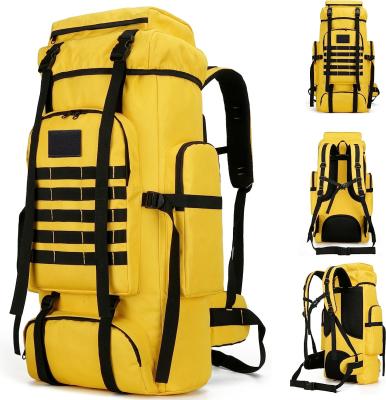 Cina Military Tactical Backpack 70L Hiking Backpacks Men Women Molle Army Assault Pack Tactical Bag Rucksack in vendita