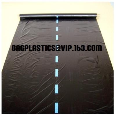 Cina Weed Control Mulch Film, Agriculture Vegetable Black PE Films, 5 Holes Greenhouse Perforated Film in vendita