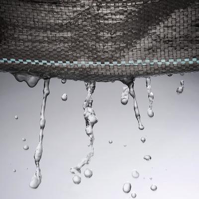 Cina 6 x 33 feet Sheet Woven Weed Control Fabric - Stabilized Black Heavy Duty 3 oz/yd² Landscape Ground Cover Membrane in vendita