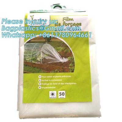 Cina Perforated Tomato Tube Cover Frost Protection Bag Garden Used Cover Tomato Growing Covers Sleeves With Ties in vendita